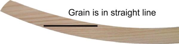 Cut Oak Rocker Runners - 1-1/16" | Architecturals.net